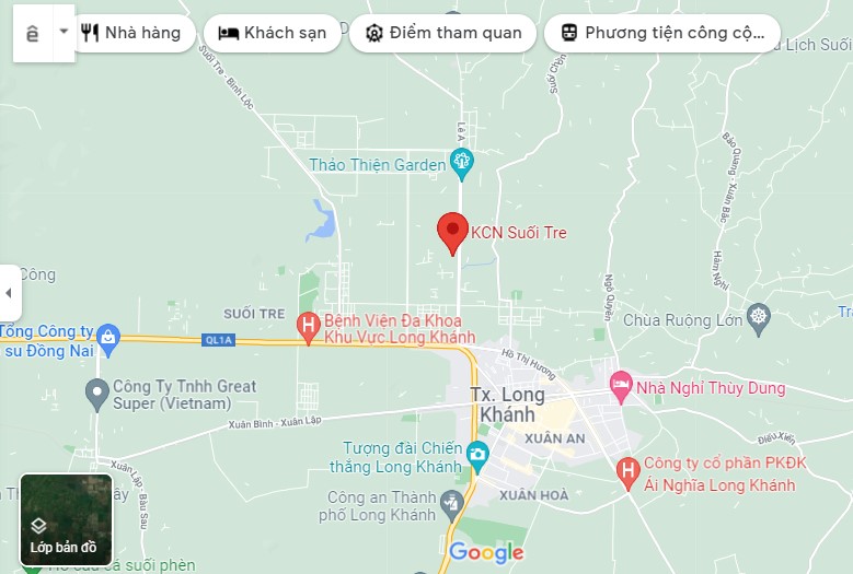 KHU CÔNG NGHIỆP SUỐI TRE - ĐỒNG NAI | CÔNG TY CỔ PHẦN THIẾT KẾ XÂY DỰNG BIC